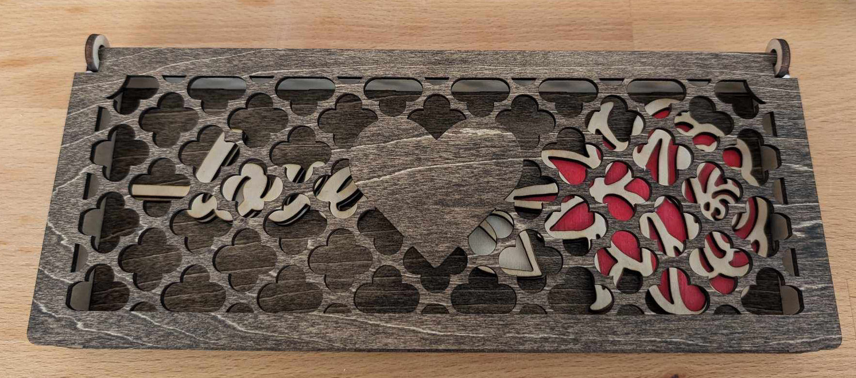 Wall-Art :: Valentine's Day Heart in a Box - Welcome to C2C Custom Vinyl!