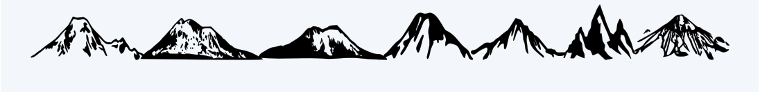 Misc Vinyl Decals :: PNW Mountains - Welcome to C2C Custom Vinyl!