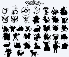 Misc Vinyl Decals :: Pokemon Decals - Welcome to C2C Custom Vinyl!
